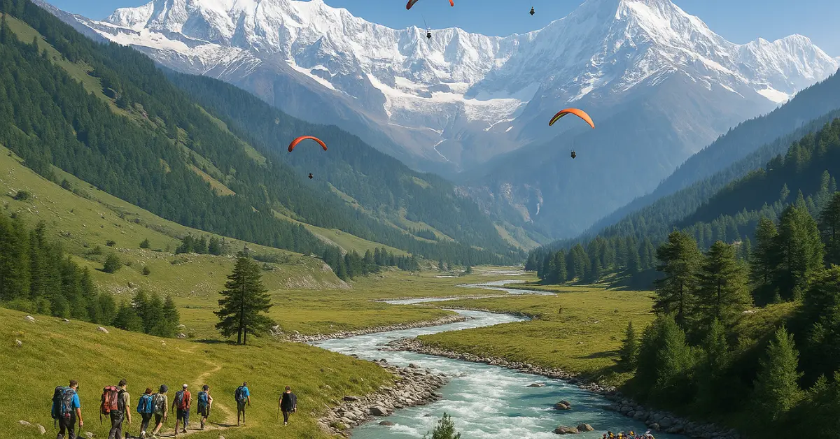 Adventure Sports in Manali | Paragliding, Rafting & More