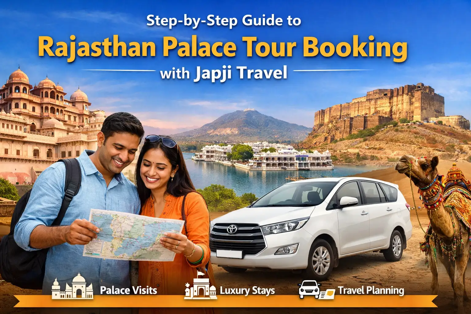 Rajasthan Palace Tour Booking Guide with Japji Travel
