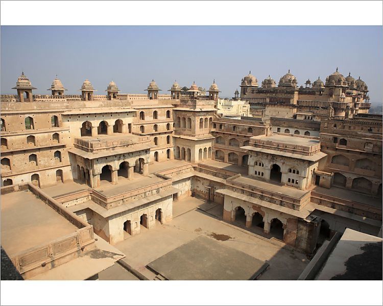 The Raj Mahal Palace|Raj Mahal Palace Orchha